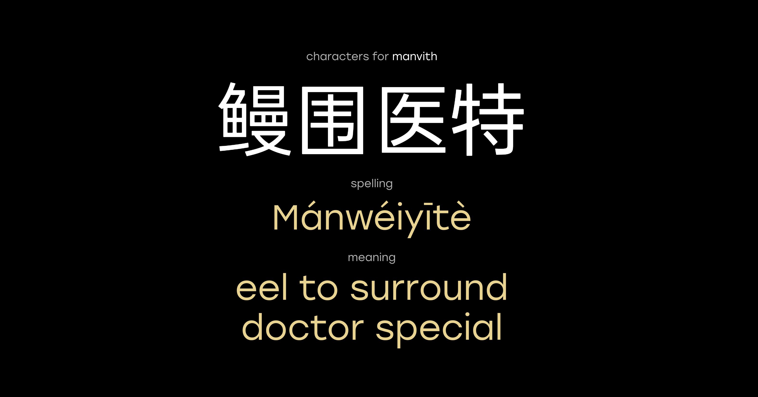 Meaning of name Manvith in Chinese | Laoshi
