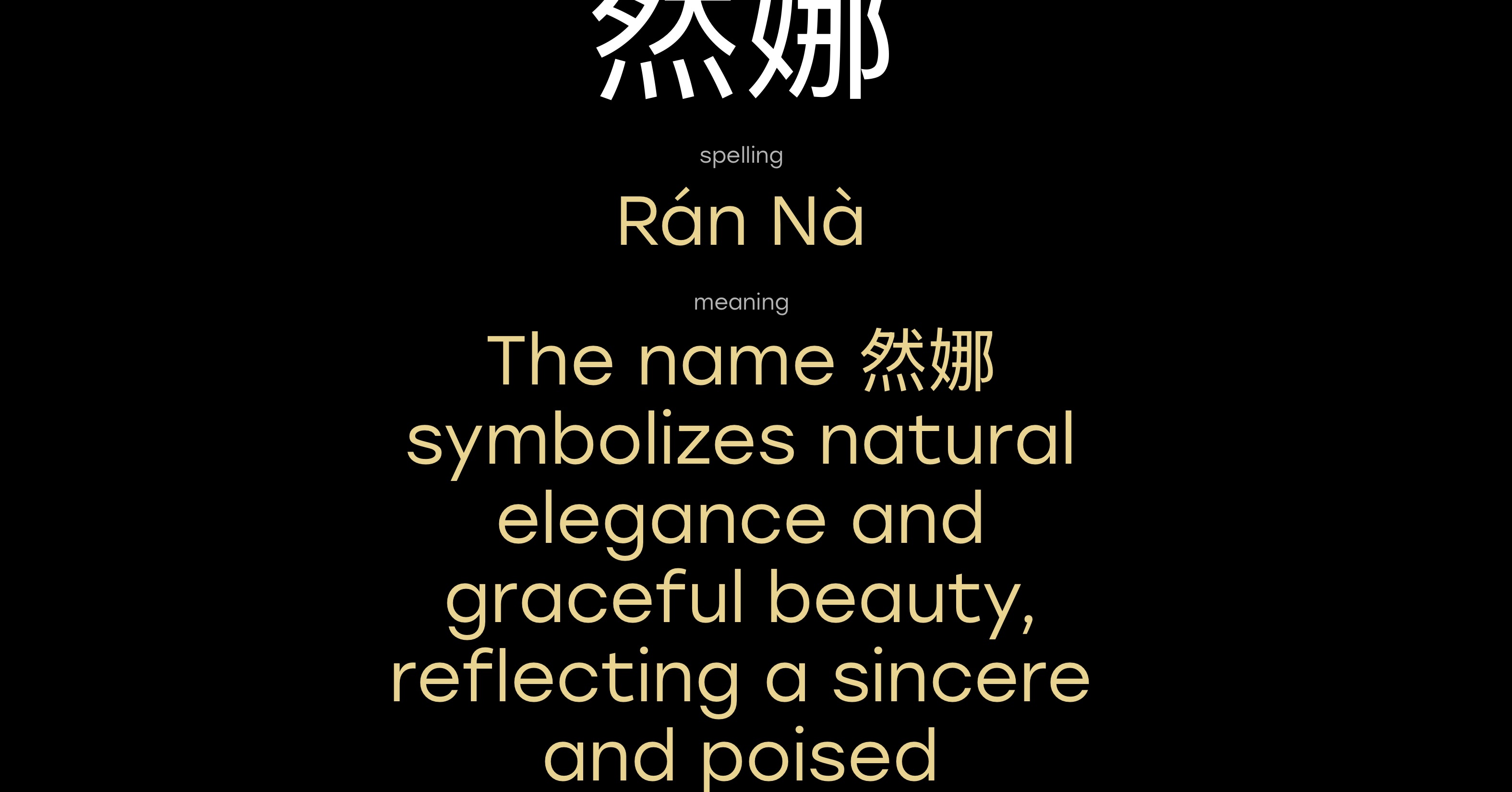 Meaning of name Rana in Chinese | Laoshi