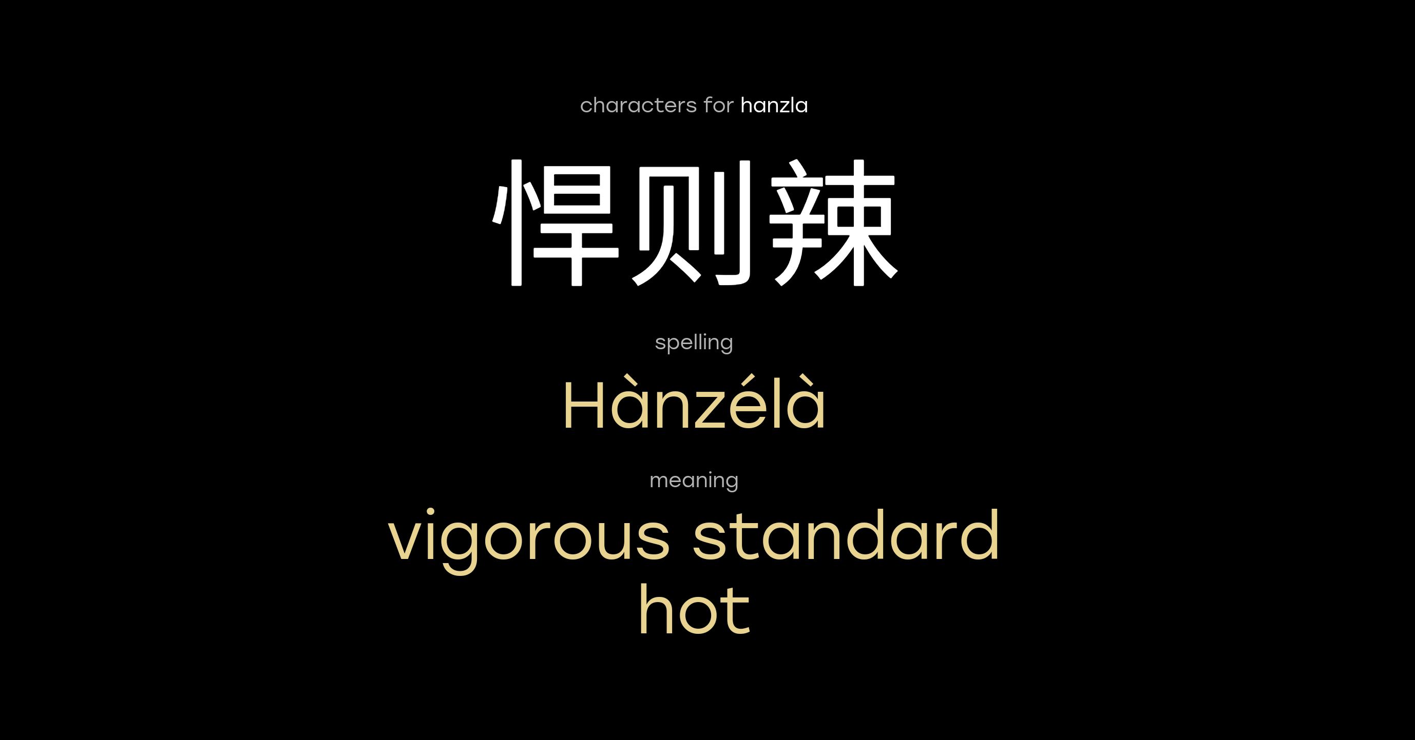 Meaning of name Hanzla in Chinese | Laoshi