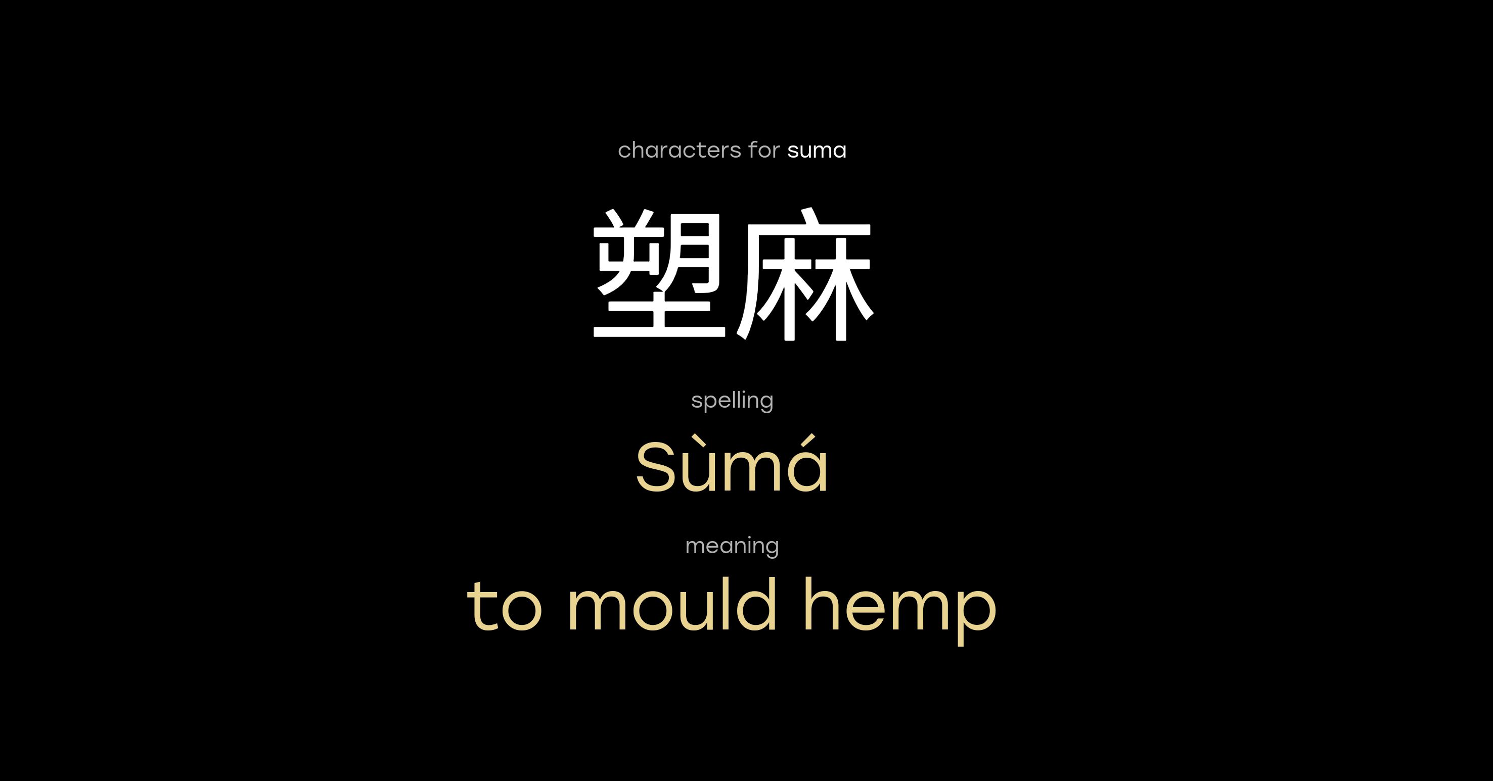 Meaning of name Suma in Chinese | Laoshi